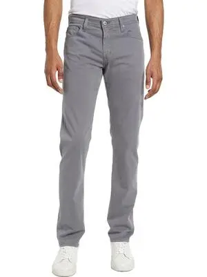 Ag Tellis Slim Fit Sateen Pants - Autumn Fog
