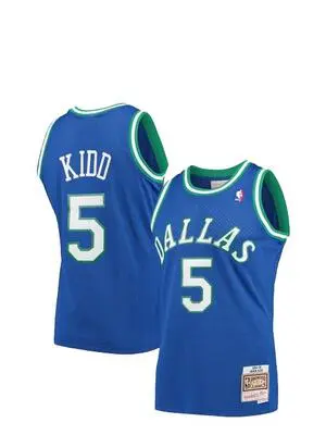 Mitchell & Ness Jason Kidd Dallas Mavericks Hardwood Classics Swingman Jersey - Blue