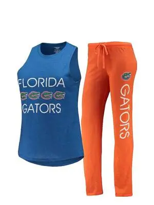 CONCEPTS SPORT Florida Gators Tank Top And Pants Sleep Set - Orange