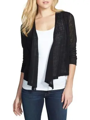 NIC+ZOE Convertible Cardigan - Black Onyx
