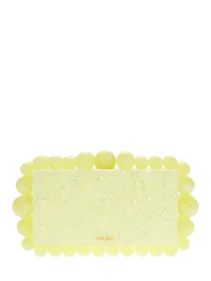 Cult Gaia Cult Gaia Eos Beaded Acrylic Box Clutch Tahdig