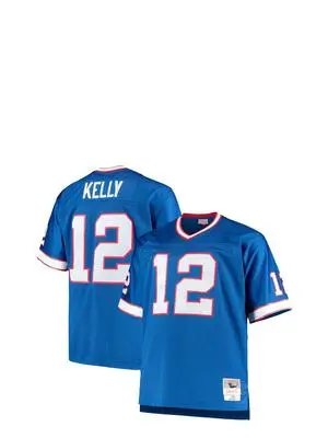 Mitchell & Ness Jim Kelly Buffalo Bills 1990 Retired Player Replica Jersey - Royal