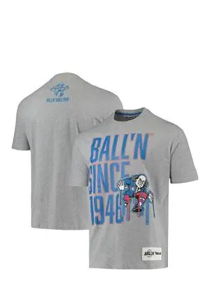 BALL'N Heathered Gray Philadelphia 76ers Since 1946 T-shirt - Heather Gray