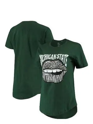 PRESSBOX Michigan State Spartans Graphic T-shirt - Green