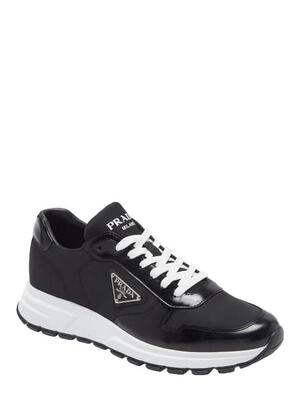 Prada Prada Prax 1 Mixed Media Sneakers Nero