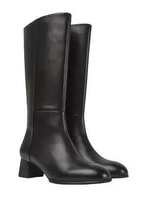 Camper Katie Block Heel Boots - Black