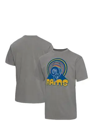 Junk Food Los Angeles Rams Wonderland Infinity Vibe T-shirt - Graphite