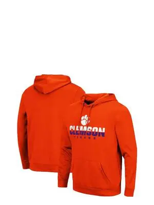 COLOSSEUM Clemson Tigers Pullover Hoodie Orange