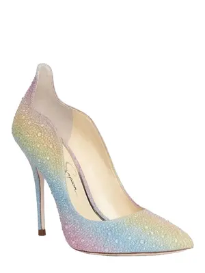 Jessica Simpson Jessica Simpson Wayva Pointed Toe Pump Rainbow Multi