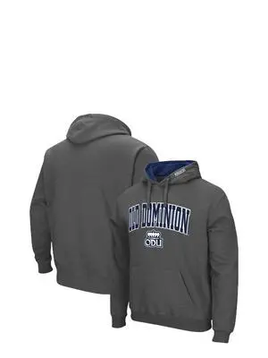 COLOSSEUM Old Dominion Monarchs Arch And Logo Pullover Hoodie - Charcoal