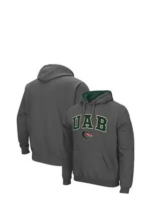 COLOSSEUM Uab Blazers Arch And Logo Pullover Hoodie - Charcoal