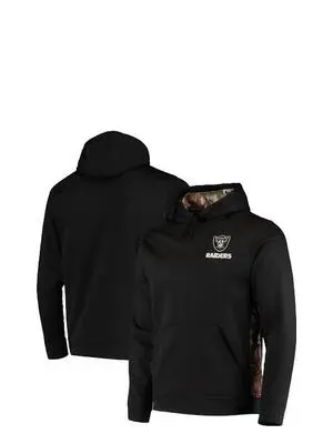 DUNBROOKE Las Vegas Raiders Realtree Camo Ranger Pullover Hoodie - Black