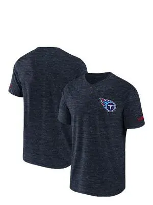 NFL X DARIUS RUCKER Collection Fanatics Tennessee Titans Slub Henley T-shirt - Navy
