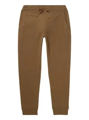 Loro Piana Tapered Cashmere Sweatpants - Brown