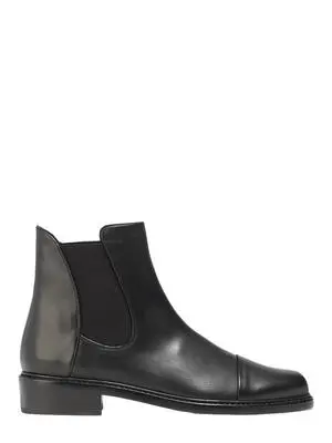 STUART WEITZMAN Gobi Leather Chelsea Boots - Black