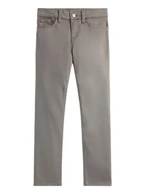 Ralph Lauren Sullivan Slim Stretch Sateen Pant - Perfect Grey