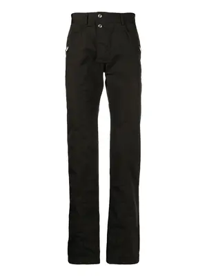 1017 Alyx 9sm Slim-fit Zip-detail Trousers - Black