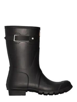 HUNTER Hunter Logo-Patch Waterproof Calf Boots