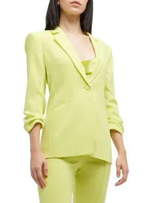 Cinq À Sept Cinq À Sept Khloe Crepe Blazer Keylime