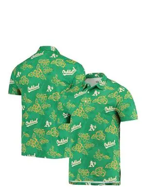 Reyn Spooner Oakland Athletics Performance Polo - Green