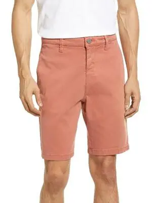 34 Heritage Nevada Soft Touch Relaxed Shorts - Brick Soft Touch