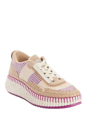 Chloé Chloé Nama Platform Sneakers Wild Purple