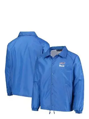 DUNBROOKE Buffalo Bills Coaches Classic Raglan Full-snap Windbreaker Jacket - Royal