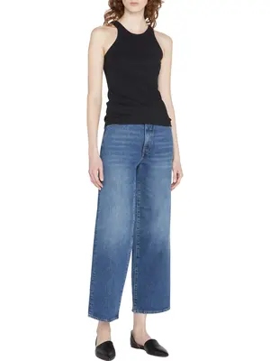 TOTEME Toteme Curved Rib Tank Black 200
