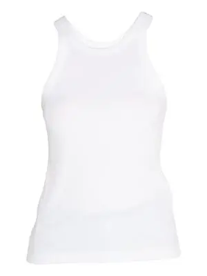 TOTEME Curved Rib Tank - White