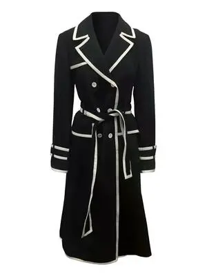 THOM BROWNE Grosgrain-Tip Trenchcoat Dress