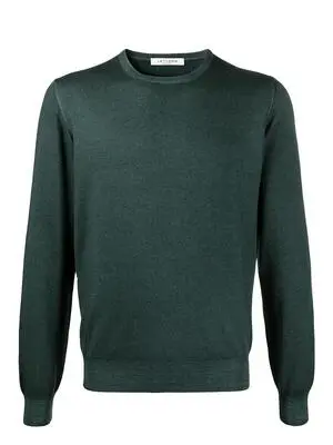 FILERIA Crew-neck Jumper - Green