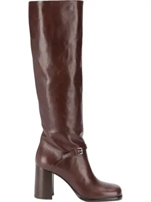 Miu Miu - Miu Miu 95mm Square-Toe Boots