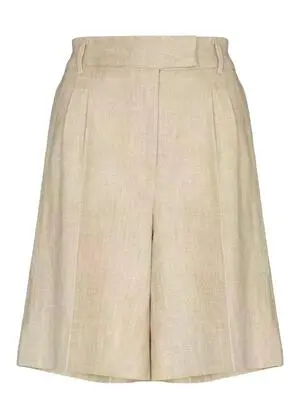 REMAIN BIRGER CHRISTENSEN Kit Linen Bermuda Shorts