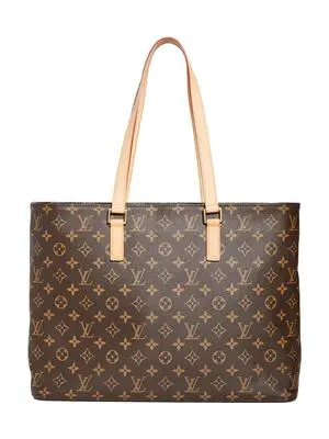 Shopbop Louis Vuitton Luco Monogram Tote - Brown