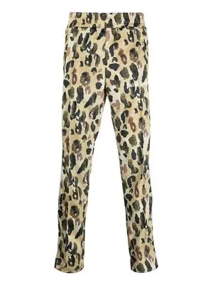 Palm Angels Camouflage Print Track Pants - Yellow