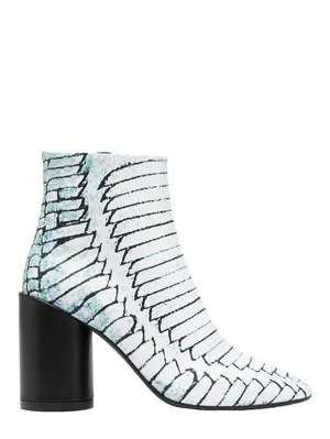 MAISON MARGIELA MM6 Maison Margiela 90mm Printed Ankle Boots