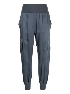 Cinq À Sept Tapered Cargo Trousers - Blue