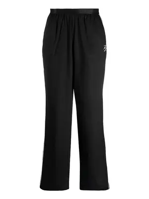 Karl Lagerfeld Logo Waistband Pajama Trousers - Black