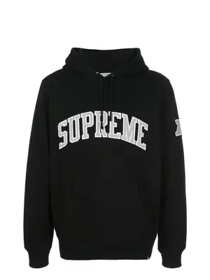 Supreme X Nfl X Raiders '47 Hoodie - Black