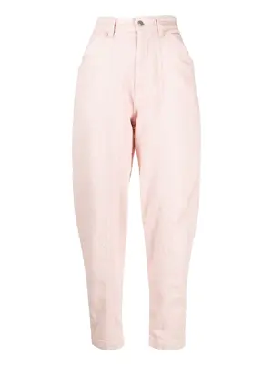 Stella McCartney High-waist Tapered Jeans - Pink