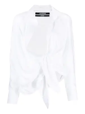 Jacquemus La Chemise Bahia Blouse - White
