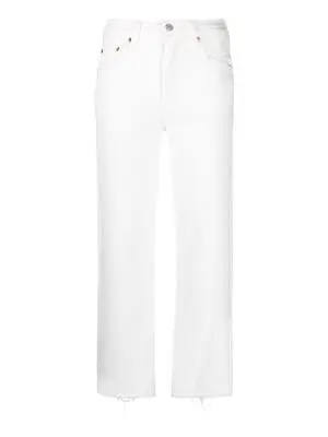 LEVI'S High-waisted Straight Jeans - Neutrals
