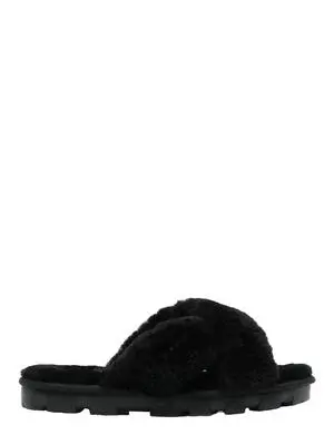 UGG UGG Fusette Crossover-Strap Slides Black