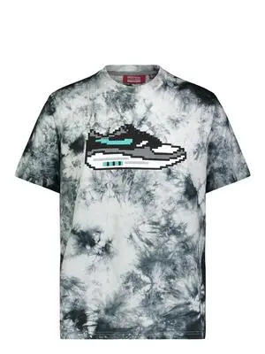 MOSTLY HEARD RARELY SEEN Sneaker Tie-dye Print T-shirt