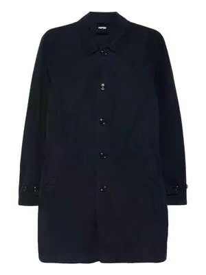 Aspesi Single-breasted Raincoat - Blue