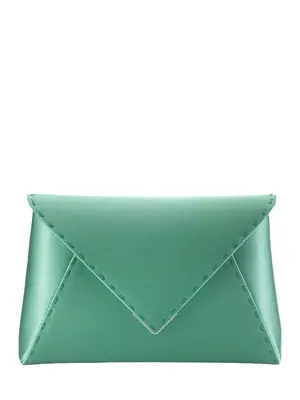 Tyler Ellis Small Lee Pouchet Clutch - Green