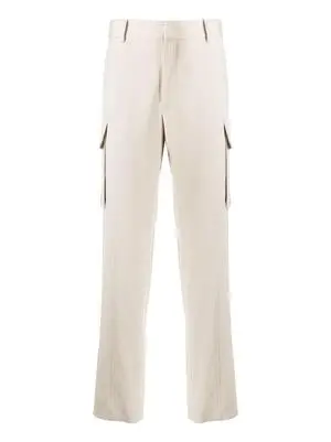 Stella McCartney Straight-leg Cargo Trousers - Neutrals