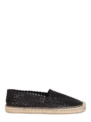 DOLCE & GABBANA Woven Leather Espadrilles