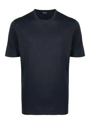 DRUMOHR Round Neck T-shirt Blue