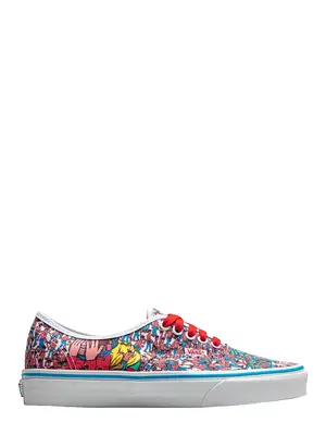 VANS Authentic Where's Waldo Sneakers Red